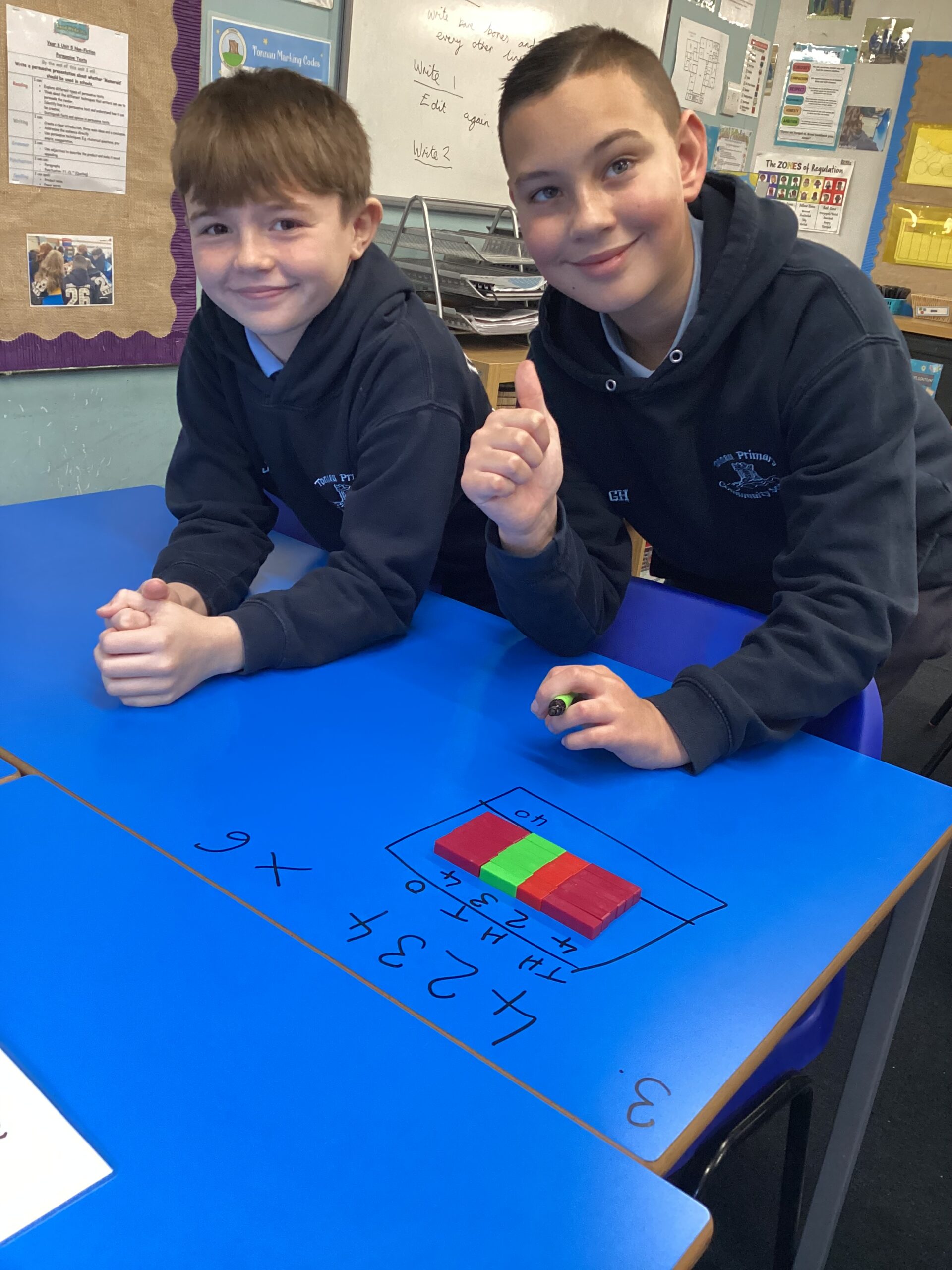 Practical Multiplication – Tonnau Primary School