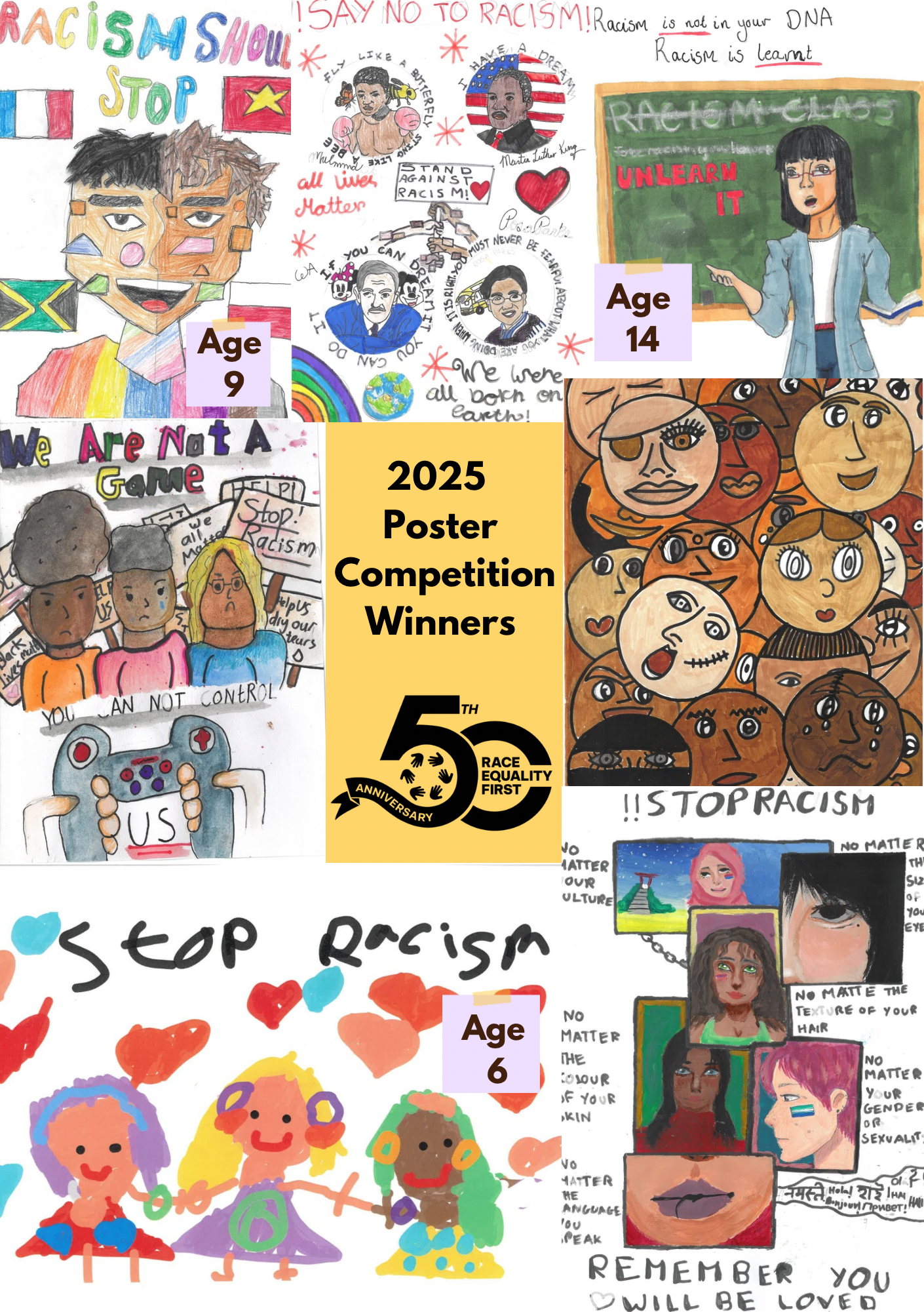 Anti-Racism School Poster Competition – Saint Josephs Junior School