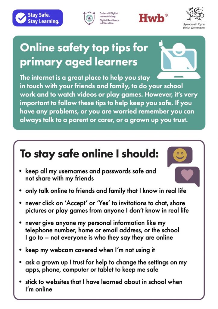 Online Safety – Llanharan Primary School